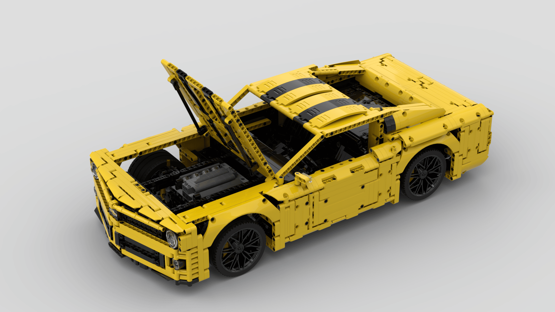 Chevrolet Camaro - Lego Instructions - MocsMarket